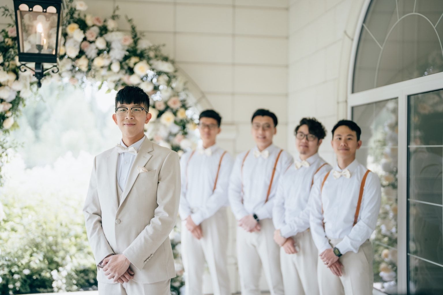 Luxury Wedding Groom | Calyx Floral Design